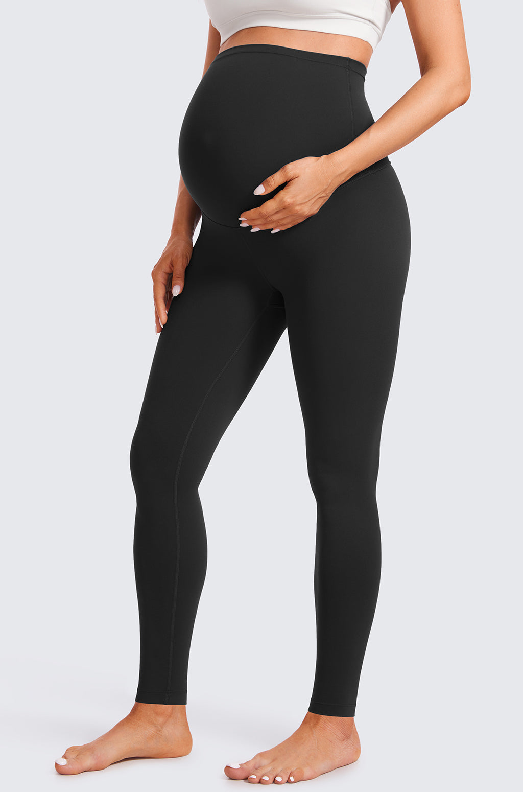 Women's Super High Waist Maternity Leggings 30" – Essenther.us
